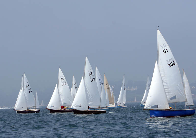 Light winds & sunshine for the Devon Yawl nationals at Weymouth